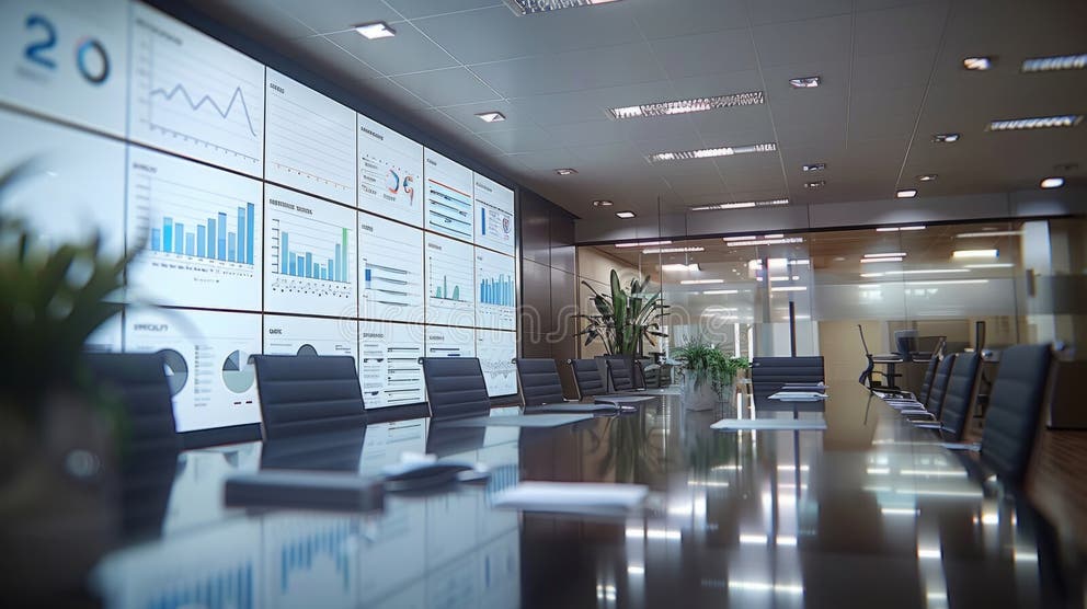 Business Analytics, Office Space Showcasing Performance Management ...