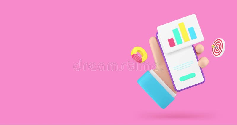 Business Analyzing Smartphone Application Data Management Chart ...