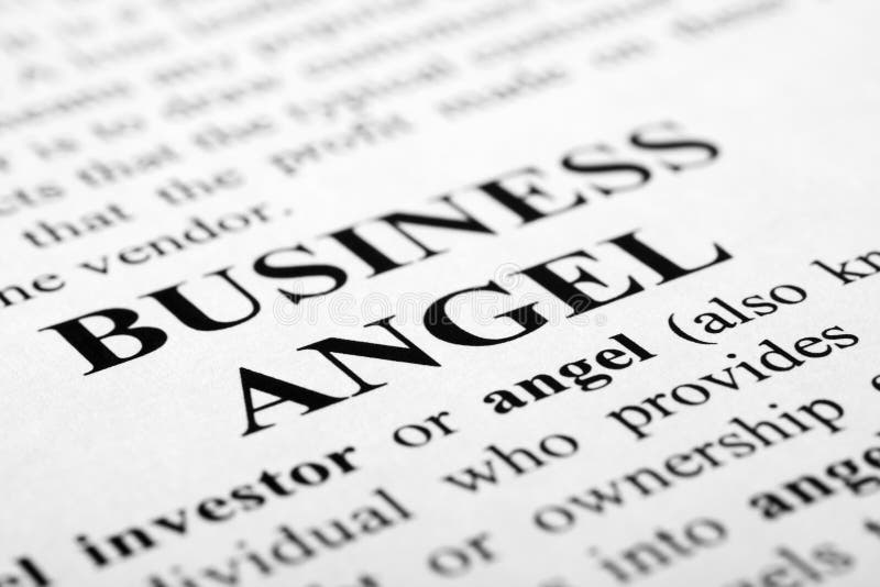 Business angel. stock image. Image of dollars, business - 11405217