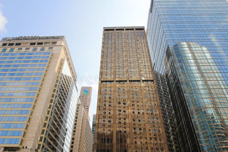 Business Area of Central Hk 1 Oct 2014 Editorial Stock Photo - Image of ...