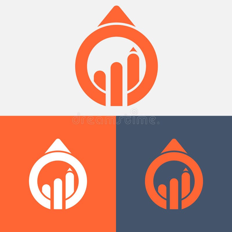 Business Arrow Growth Logo Design Vector Template Stock Vector ...