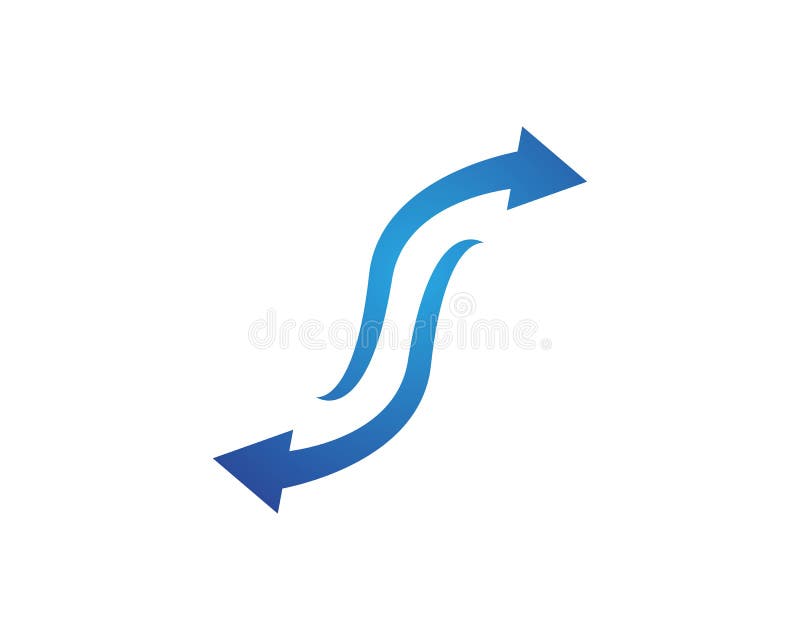 Business Arrow Logo Vector Icon Stock Vector - Illustration of bank ...