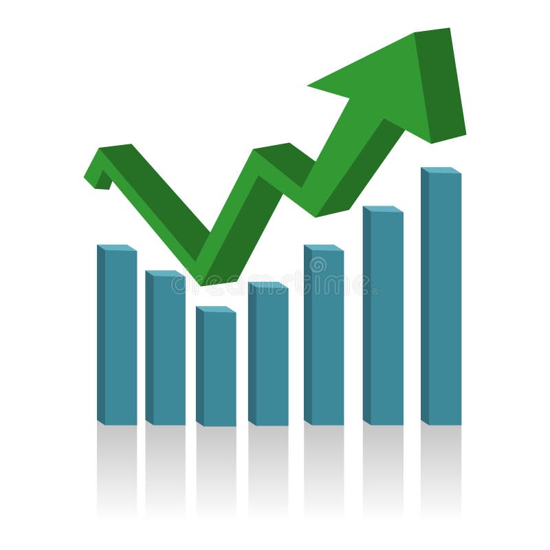 Business Up Arrow Stock Illustrations – 60,570 Business Up Arrow Stock ...