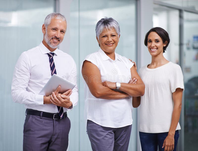 Business As Usual. Businesspeople Working in the Office. Stock Image ...