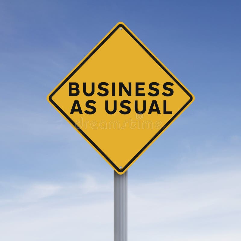 Business As Usual stock image. Image of conceptual, business - 43206683 Business As Usual stock image. Image of conceptual, business - 43206683