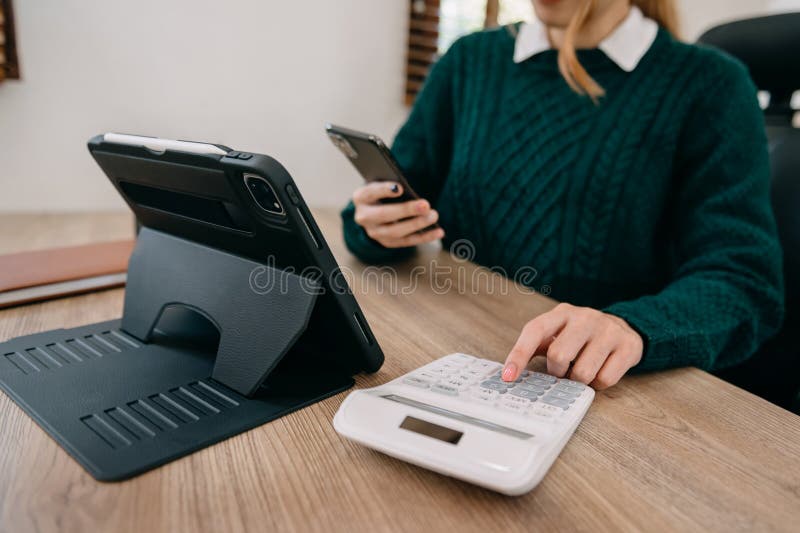Business Asian Woman or Accountant Hand Typing Laptop Working To ... Business Asian Woman or Accountant Hand Typing Laptop Working To ...