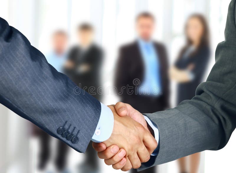 Business associates stock image. Image of agreement, office - 67329003