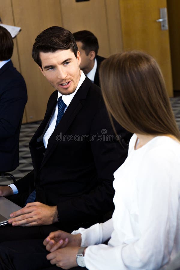 Business Audience at Training Stock Image - Image of audience ...