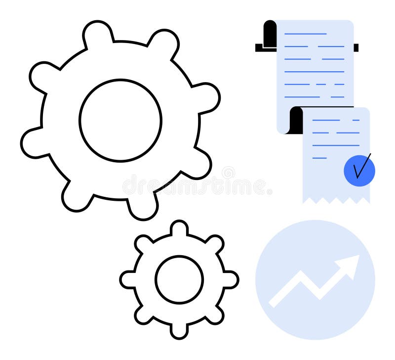 Automation Checkmark Stock Illustrations – 198 Automation Checkmark ...