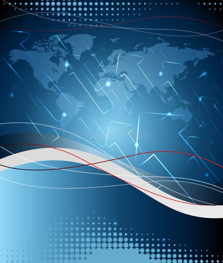Business Background stock vector. Illustration of world - 5092902
