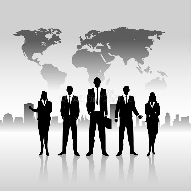 Business Background Design stock illustration. Illustration of work ...