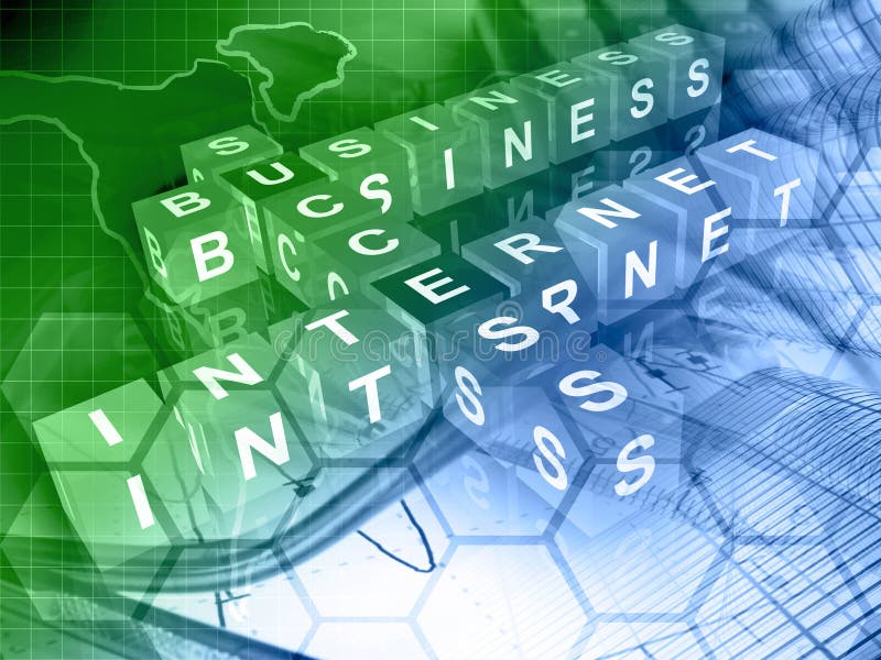 Contemporary business stock illustration. Illustration of commerce ...