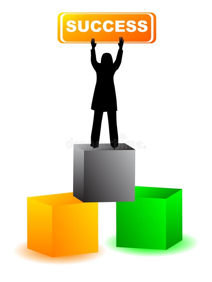 Business Background Illustration Success Stock Vector - Illustration of ...