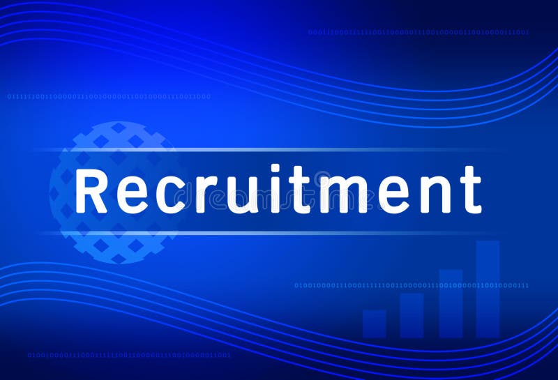Business Background Recruitment Stock Illustration - Illustration of ...