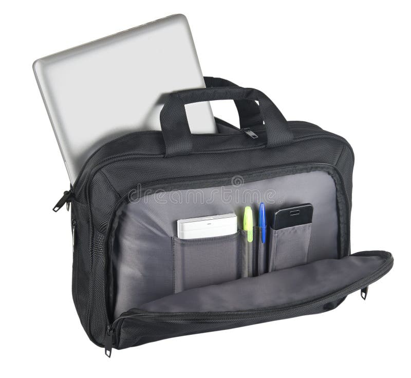 Business bag stock photo. Image of pocket, book, full - 44227058