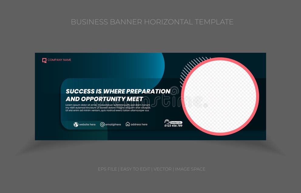 Business Banner Horizontal Business Banner Horizontal Template Design ...