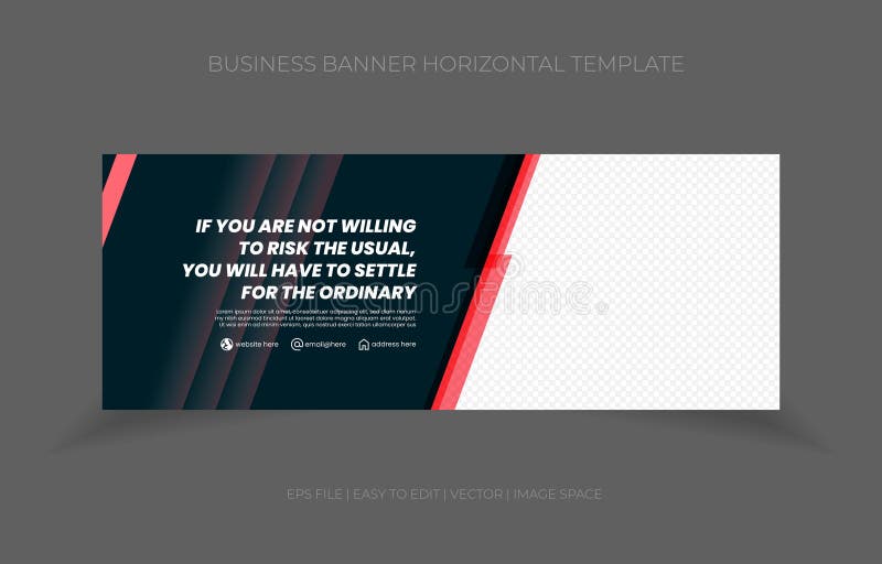 Business Banner Horizontal Business Banner Horizontal Template Design ...