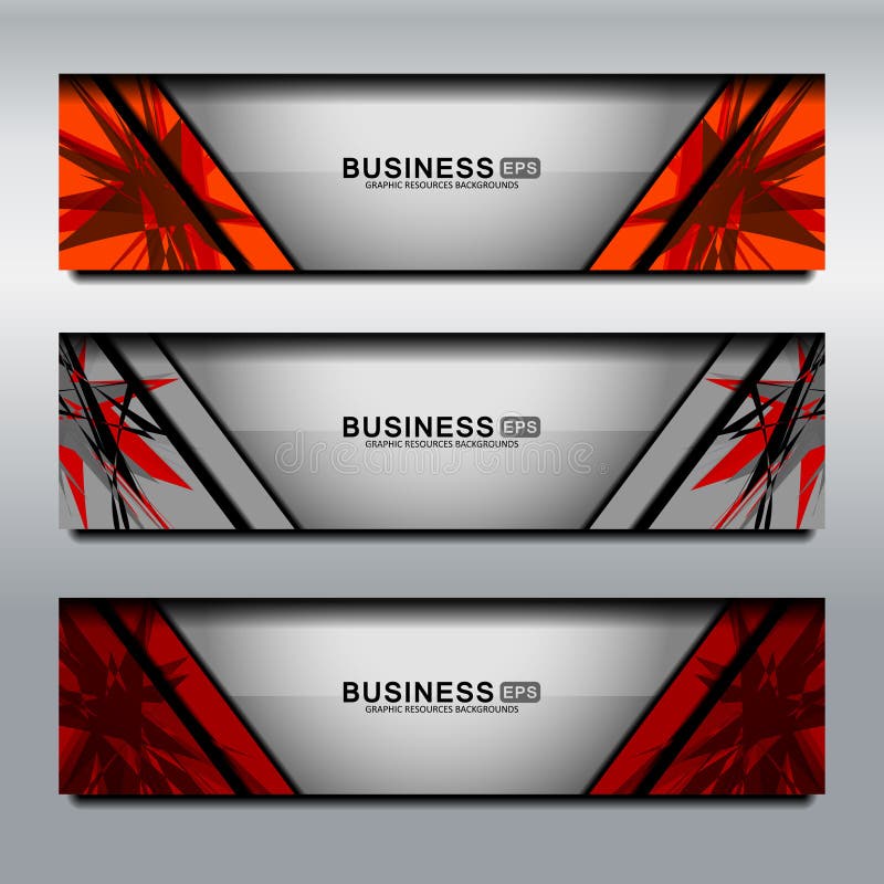 Business Banner Template stock vector. Illustration of vector - 82720891