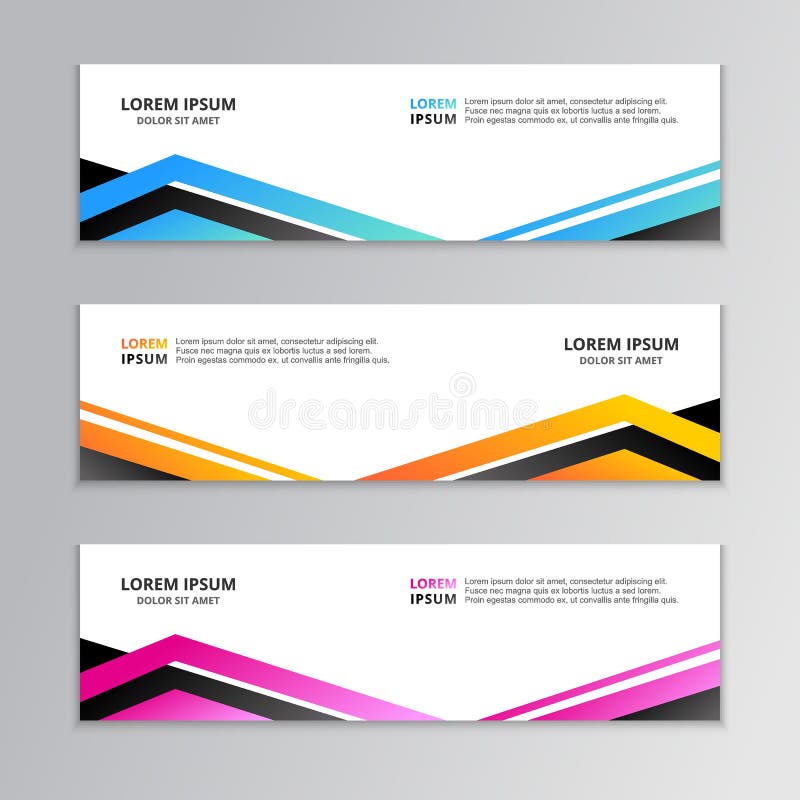 Business Banner Template, Layout Background Design, Corporate Geometric ...