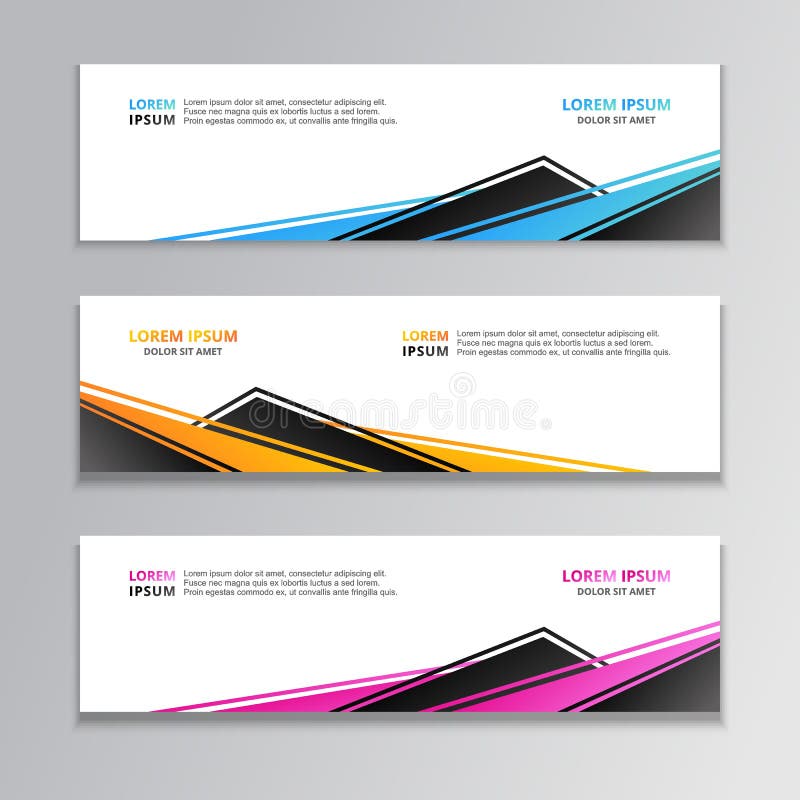 Business Banner Template with Colorful Wavy Background, Layout Background Design, Corporate ...