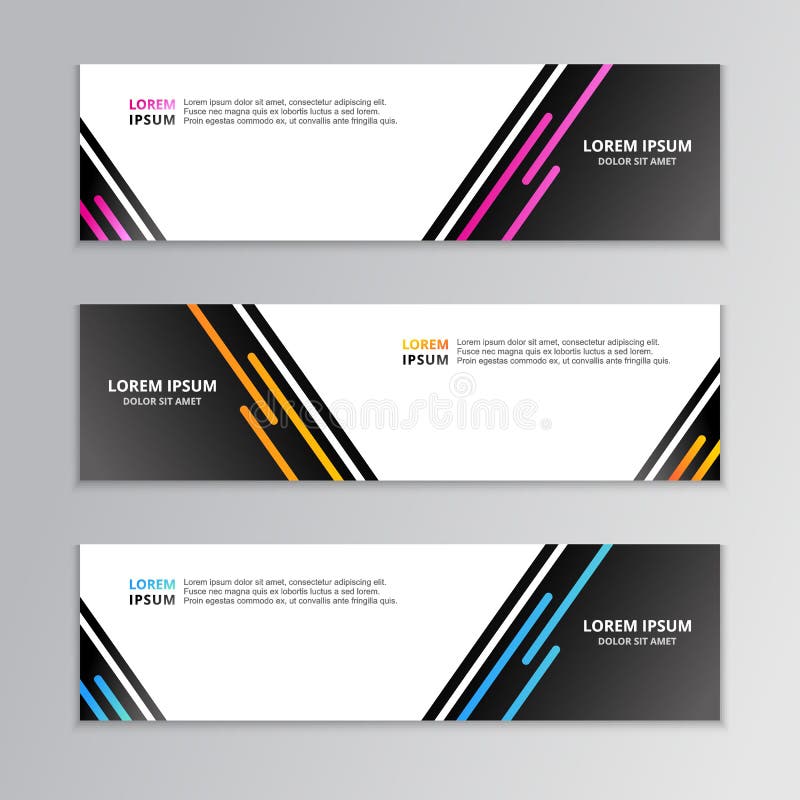 Business Banner Template, Layout Background Design, Corporate Geometric ...