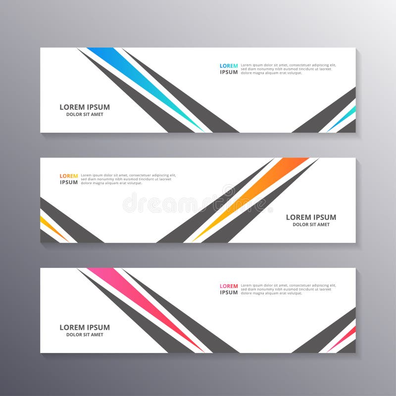Business Banner Template, Layout Background Design, Corporate Geometric ...