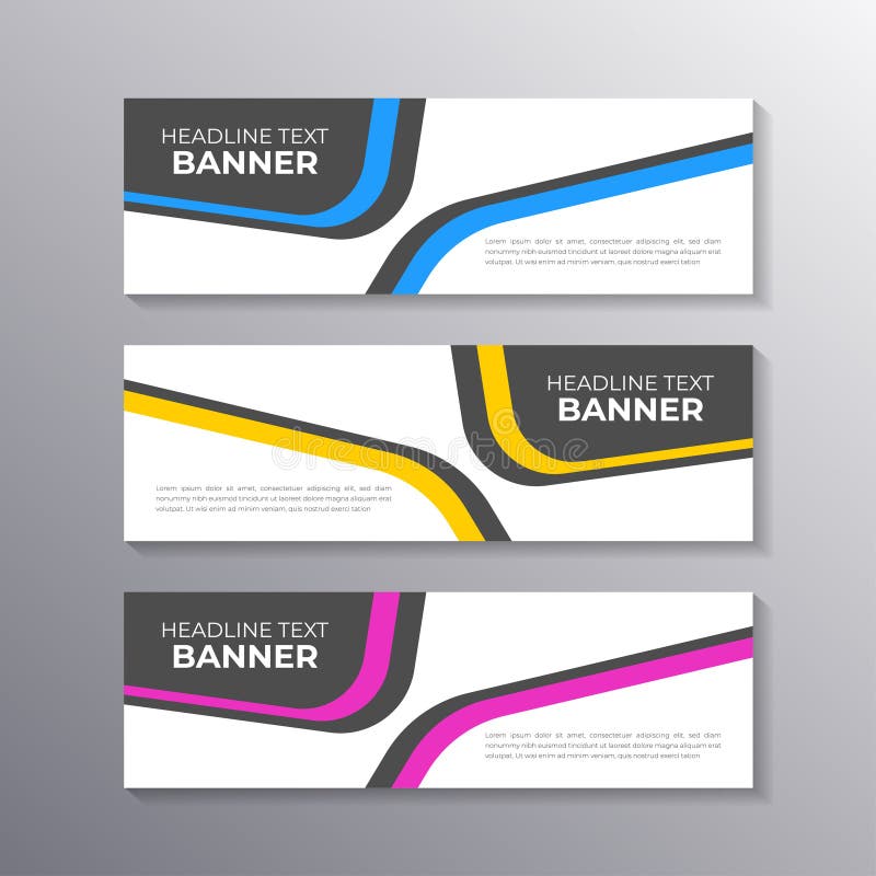 Business Banner Template, Layout Background Design, Corporate Geometric ...
