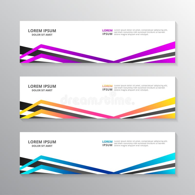 Business Banner Template, Layout Background Modern Design, Corporate ...