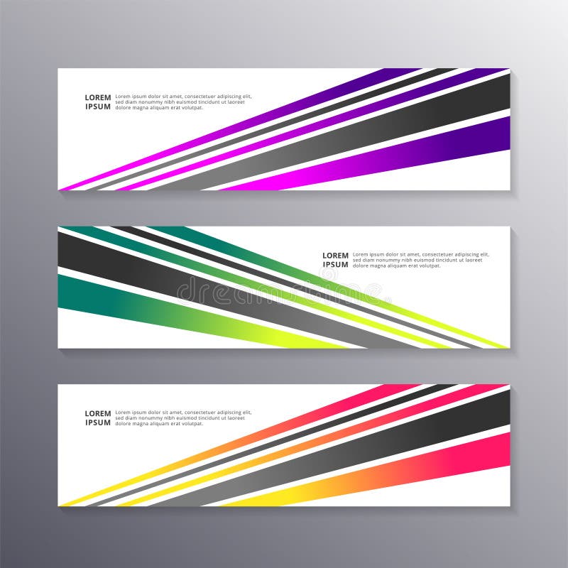 Business Banner Template, Layout White Background Design, Corporate ...