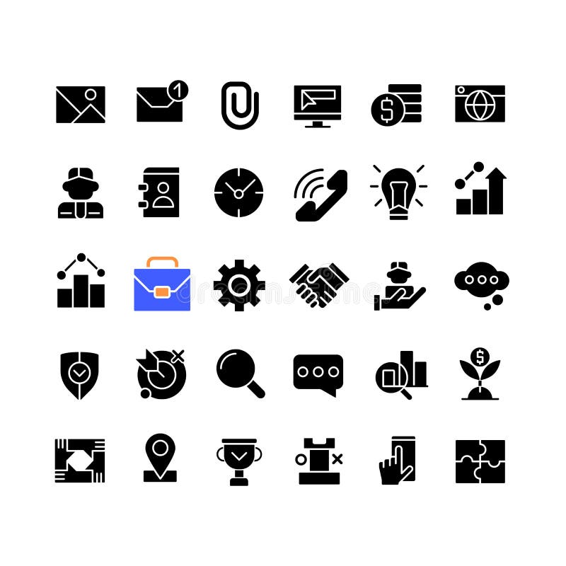 Black Solid Icon Digitalization Stock Illustrations – 69 Black Solid ...