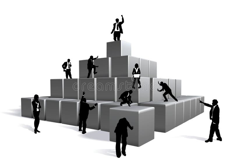 Business Building Blocks stock vector. Illustration of metaphor - 2340941