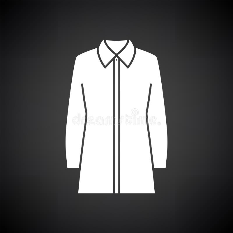 Business Blouse Icon stock vector. Illustration of icon - 210693839