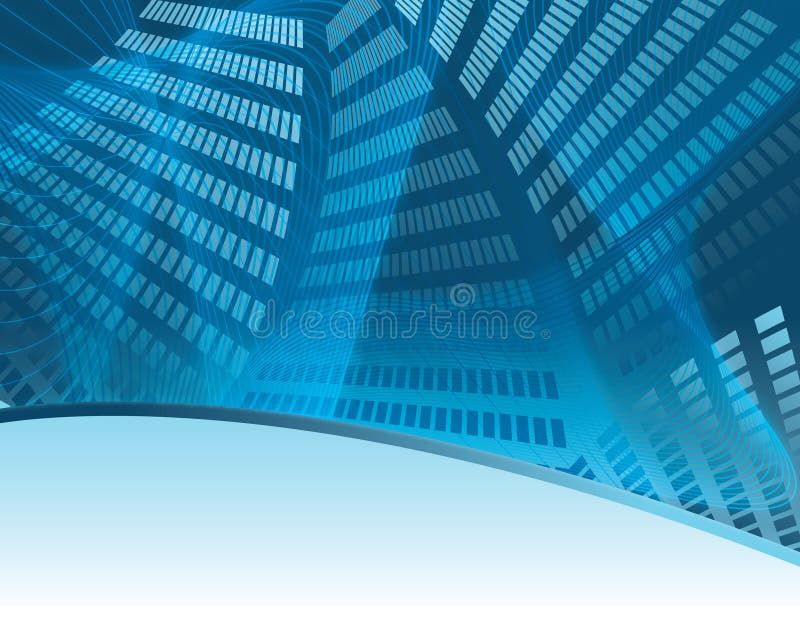 Modern Office Vector City District with Grid Background Vector Stock ...