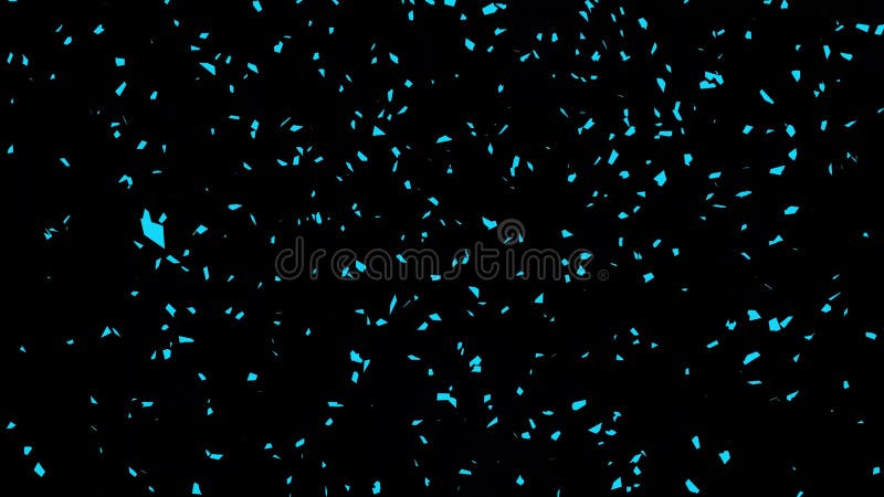 Business in Blue Colors Text Disintegration Animation on Black ...