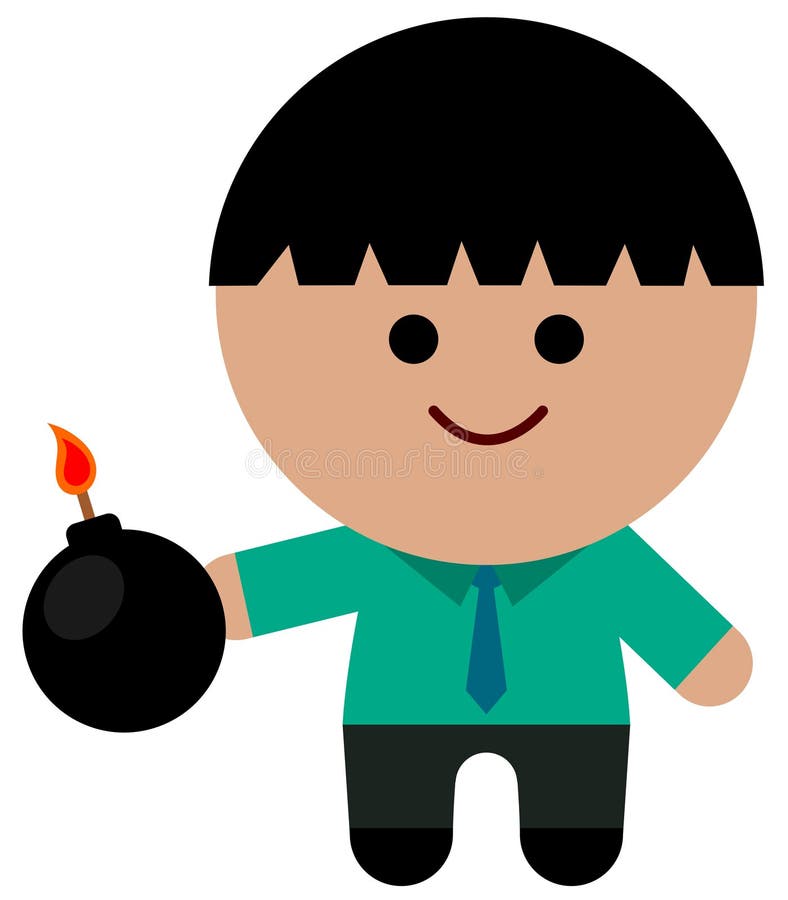 Business bomber stock illustration. Illustration of bomb - 41327892