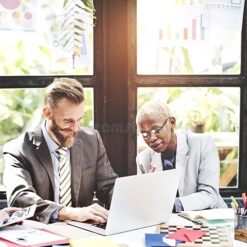 Business Brainstorming Colleague Communication Concept Stock Image ...