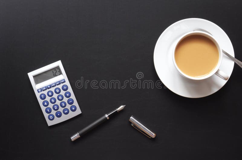 Business breakfast stock photo. Image of paperwork, cafe - 31964108