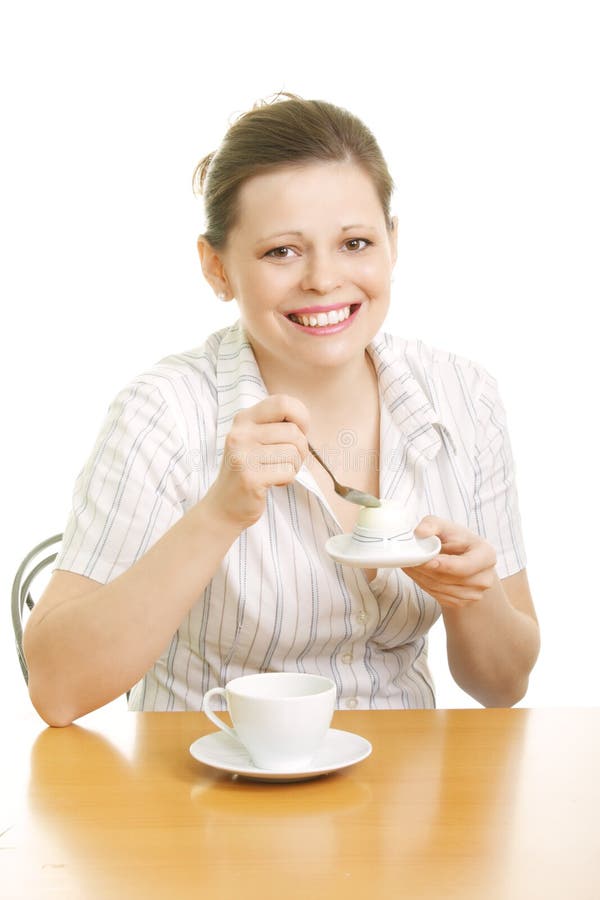 Business breakfast stock photo. Image of white, female - 9060562
