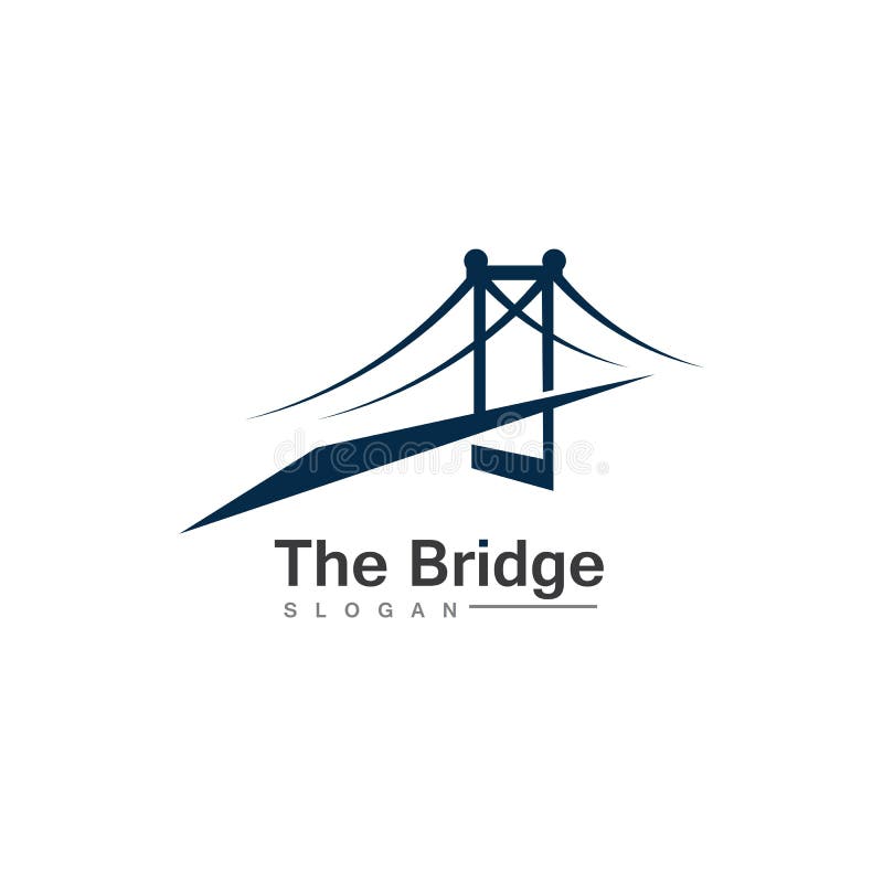 Business Bridge Logo Design Vector Icon Template Design Stock ...