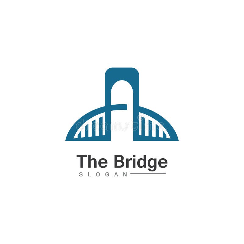 Business Bridge Logo Design Vector Icon Template Design Stock ...
