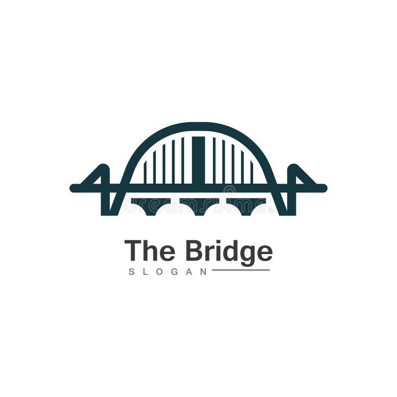 Business Bridge Logo Design Vector Icon Template Design Stock ...
