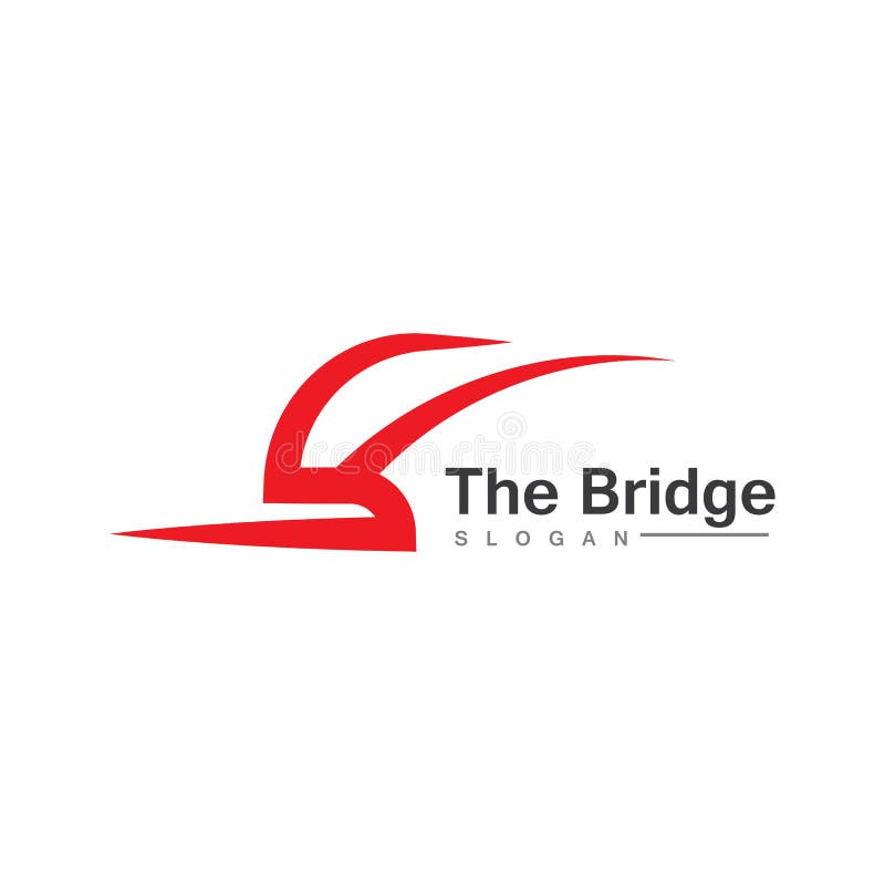 Business Bridge Logo Design Vector Icon Template Design Stock ...