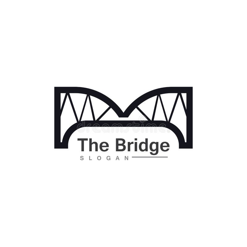 Business Bridge Logo Design Vector Icon Template Design Stock ...