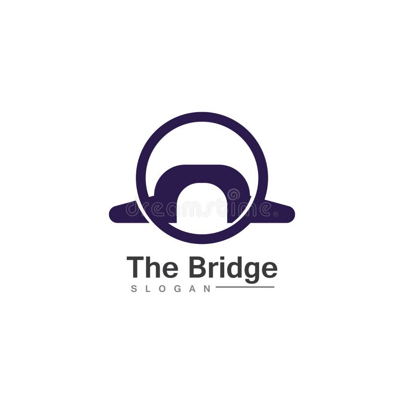 Business Bridge Logo Design Vector Icon Template Design Stock ...