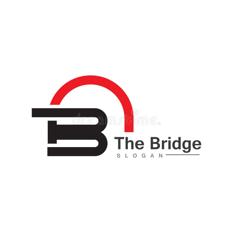 Business Bridge Logo Design Vector Icon Template Design Stock ...