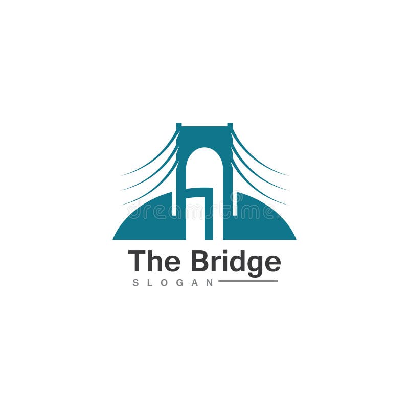 Business Bridge Logo Design Vector Icon Template Design Stock ...