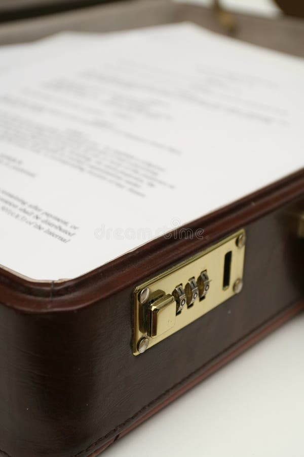 Briefcase stock photo. Image of business, phone, communicate - 87742