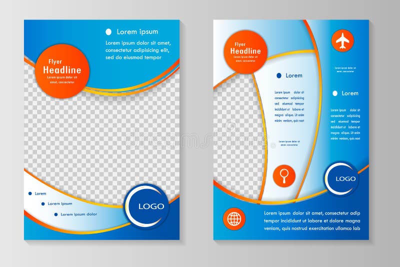 Business brochure or cover stock vector. Illustration of card - 65849737