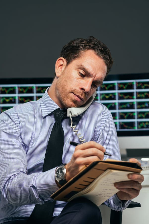 Handsome broker stock image. Image of broker, handsome - 34320035