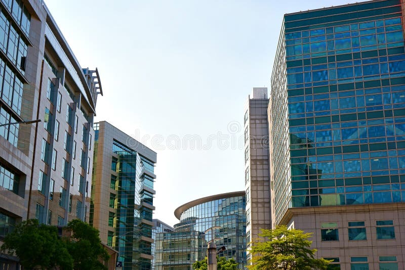 Business building stock image. Image of building, downtown - 101015529